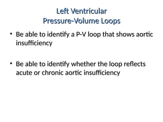 presentation of left ventricular pressure volume loops for dummies | PPT