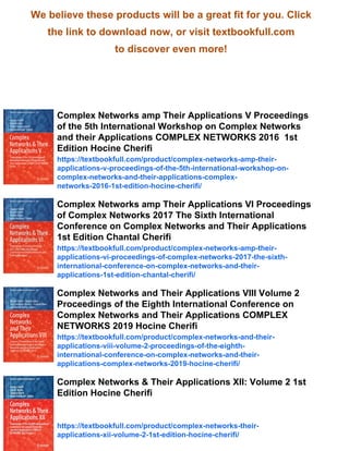 Complex Networks Principles Methods and Applications 1st Edition Vito ...