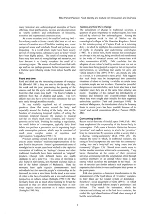 Food Culture And Identity In The Neolithic And Early Bronze Age Michael ...