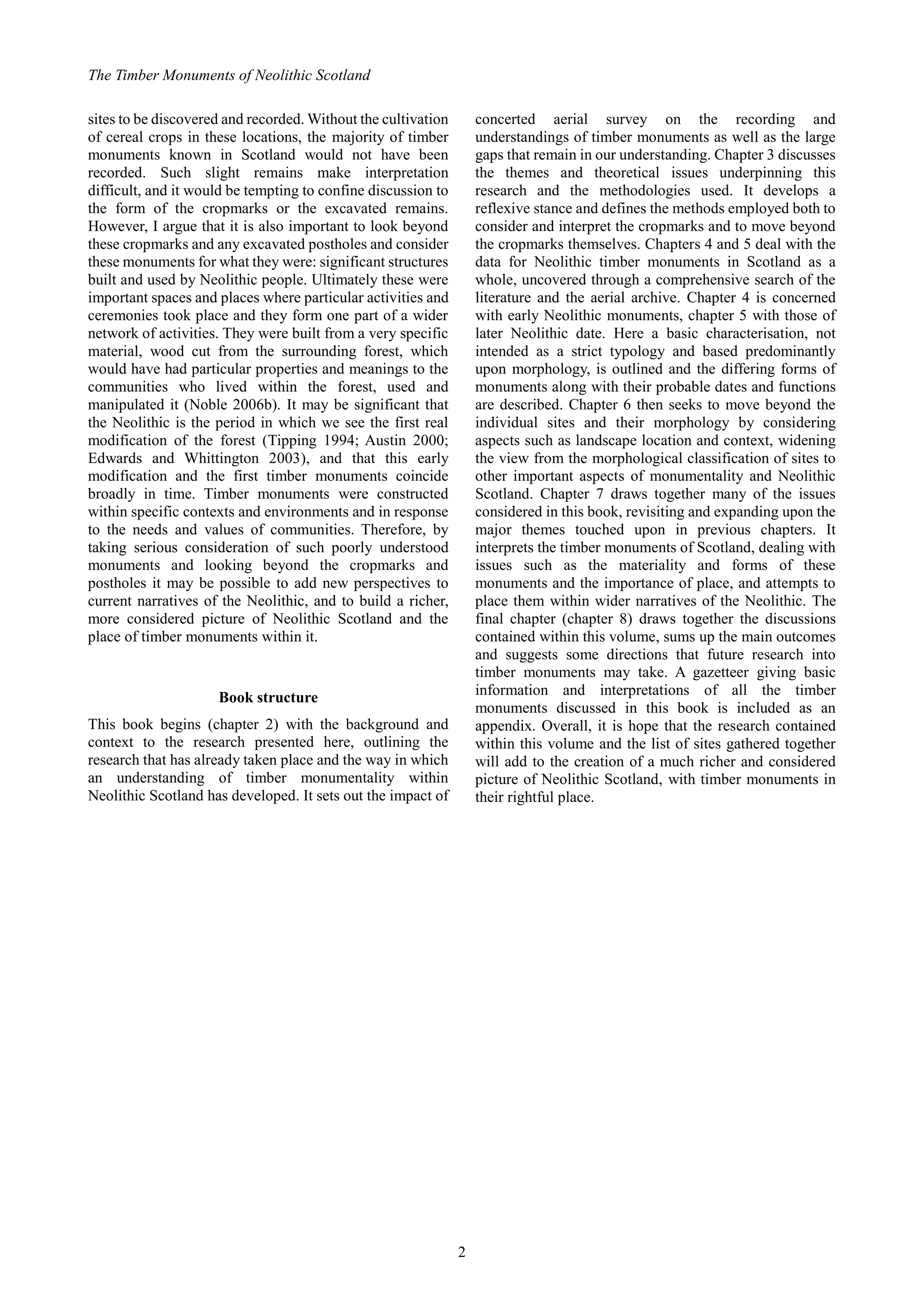 The Timber Monuments Of Neolithic Scotland Kirsty Millican | PDF