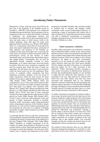 The Timber Monuments Of Neolithic Scotland Kirsty Millican | PDF