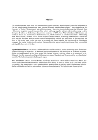 Continuity And Destruction In The Greek East The Transformation Of ...