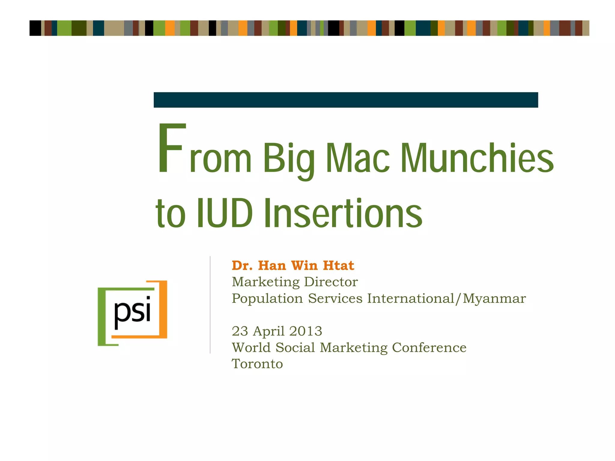 PSI presentation_WSM_22April2013_final | PPT