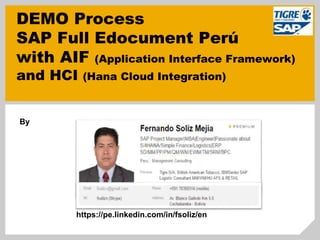 000 Edocument Peru con AIF y HCI | PPT