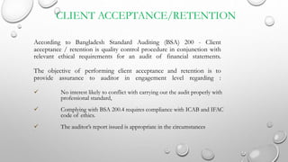 Presentation 1 - Different Stages of Audit | PPTX