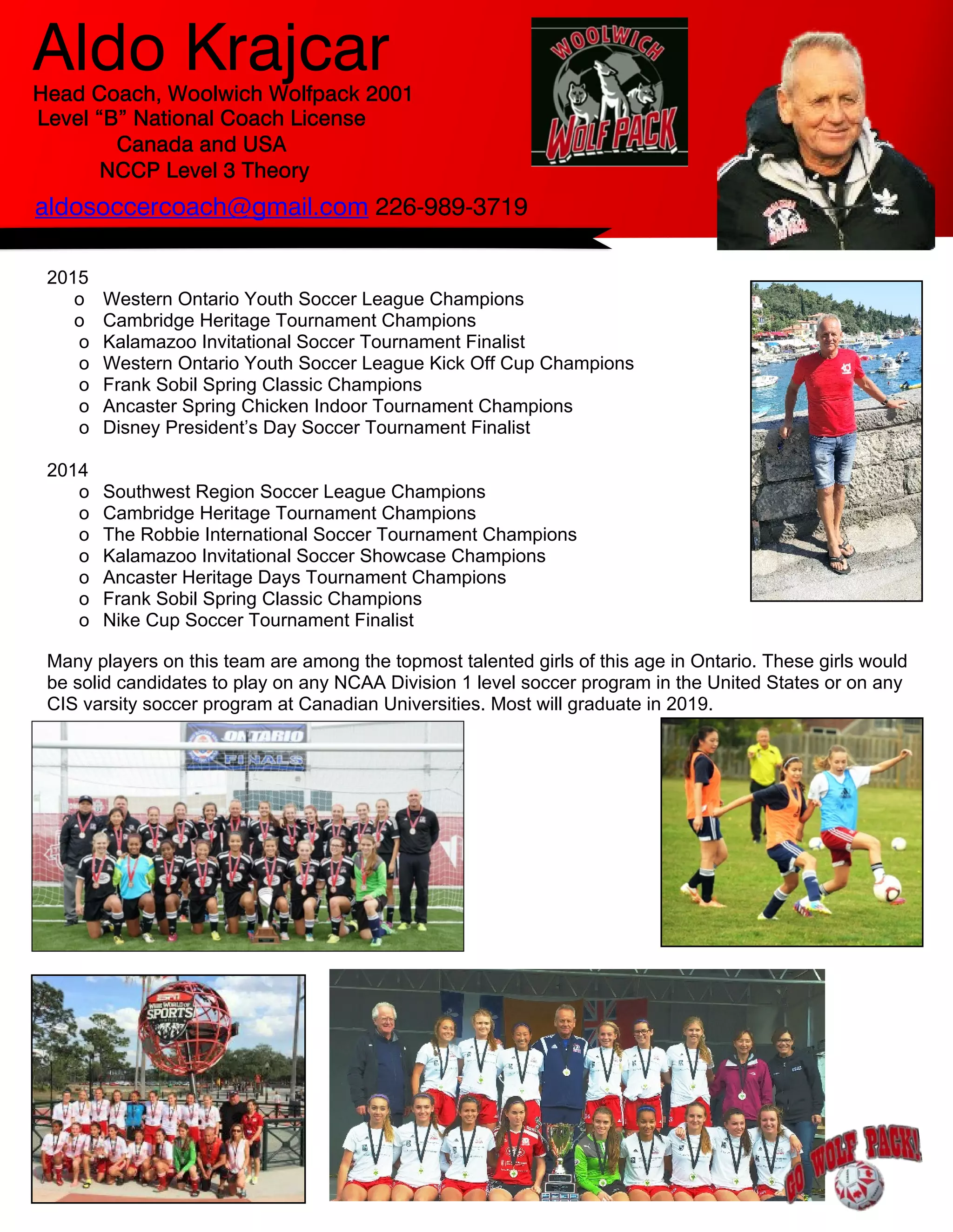 Coach Aldo's profile | PDF