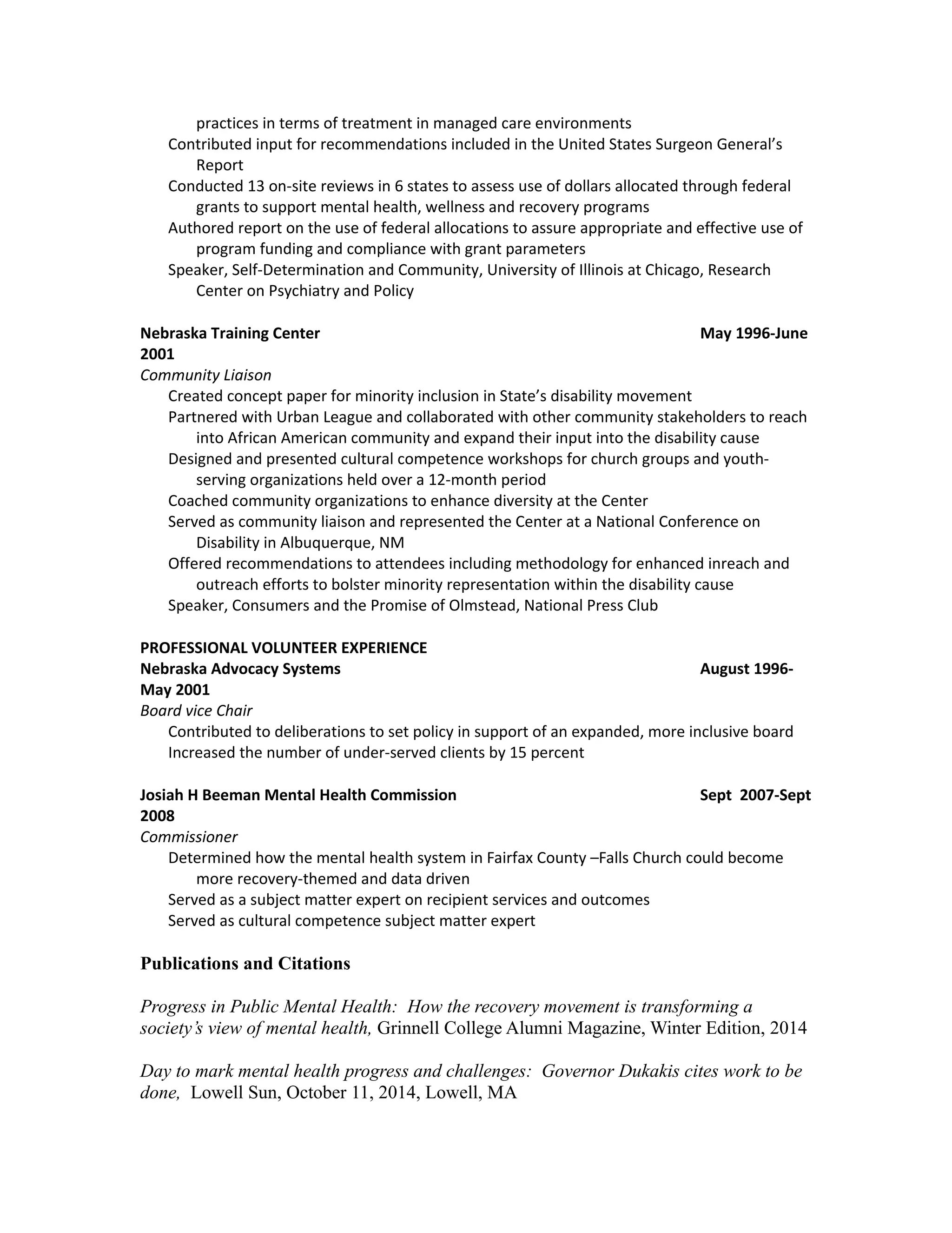 Russell Professional Resume | DOC