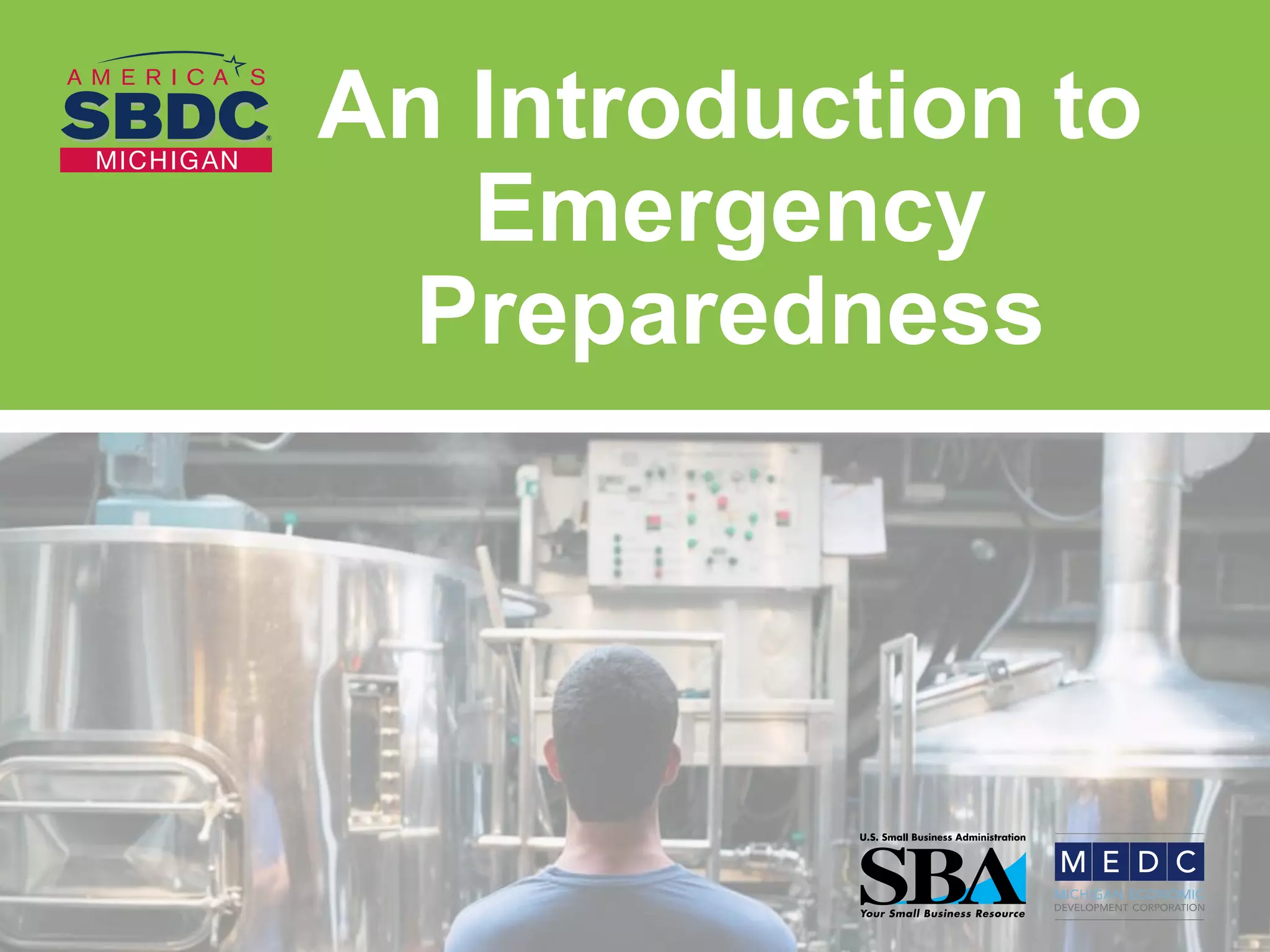 Introduction to Emergency Preparedness | PPTX