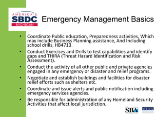 Introduction to Emergency Preparedness | PPTX