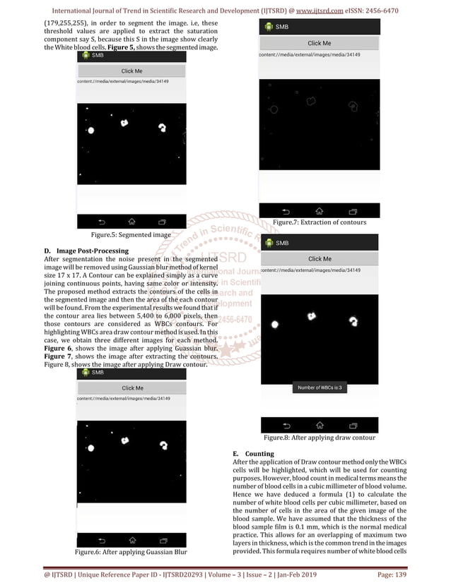 An Automated Solution for Extracting and Counting of White Blood Cells in a Blood Smear Images | PDF