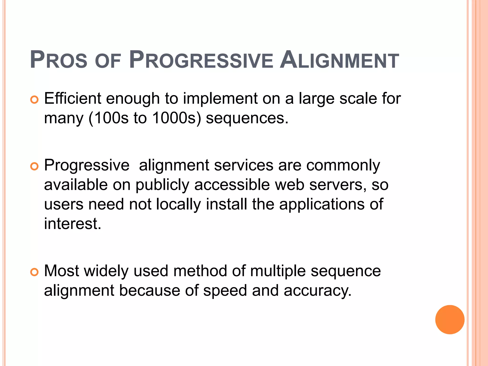 Multiple Sequence Alignment | PPTX
