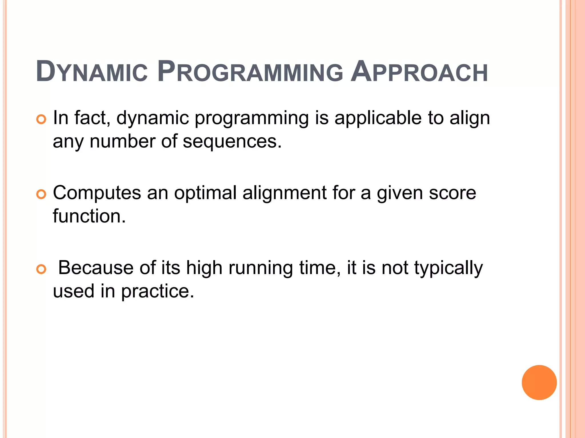 Multiple Sequence Alignment | PPTX | Genetics | Science