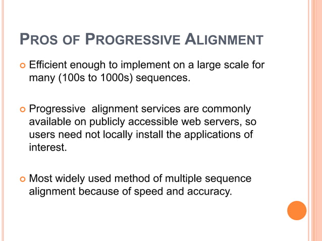 Multiple Sequence Alignment | PPTX | Genetics | Science