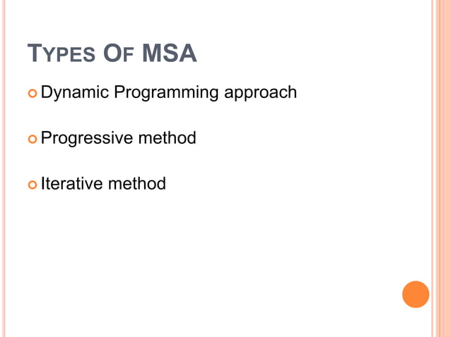 Multiple Sequence Alignment | PPTX | Genetics | Science