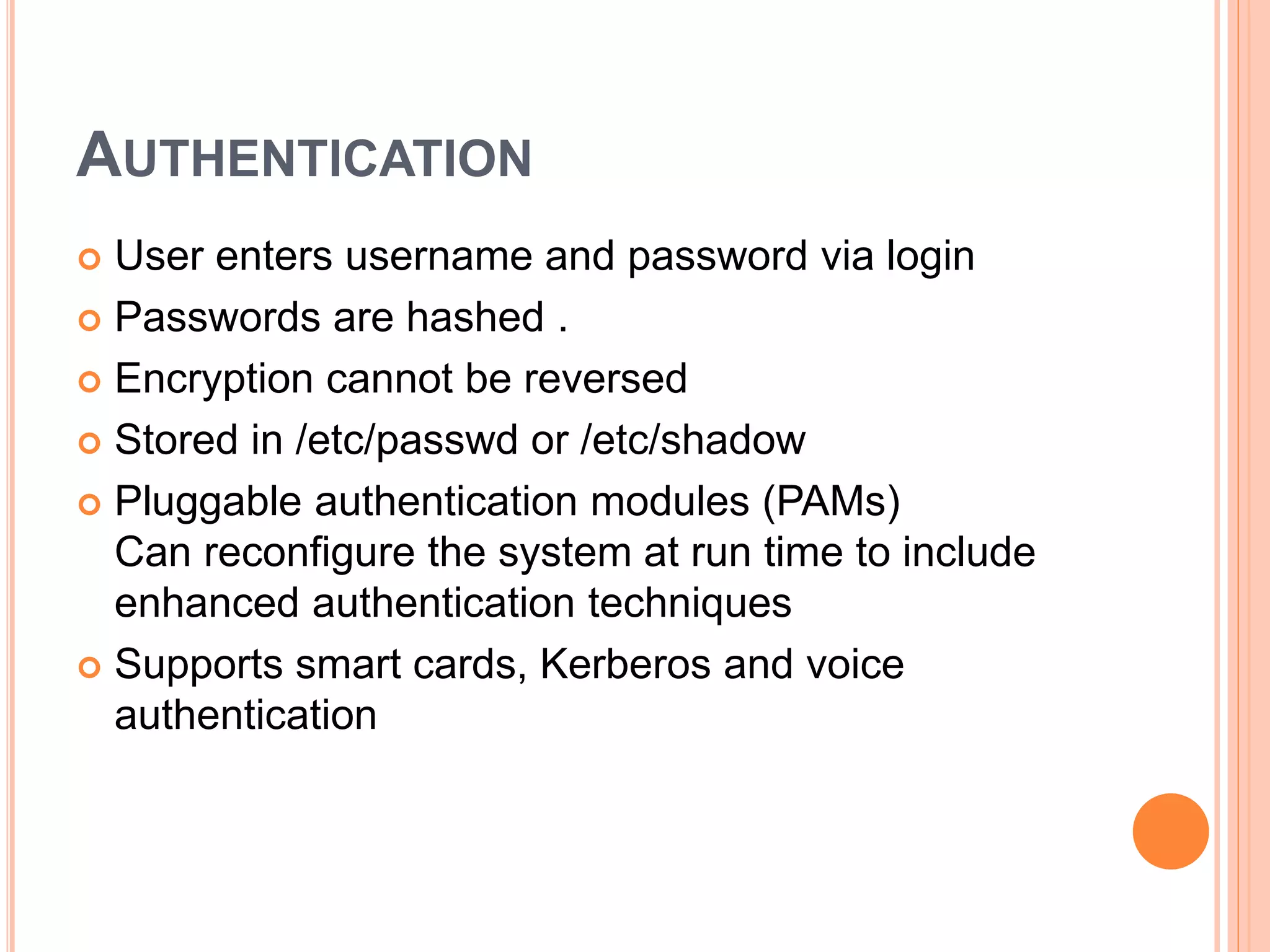 Linux Security in Operating System | PPTX