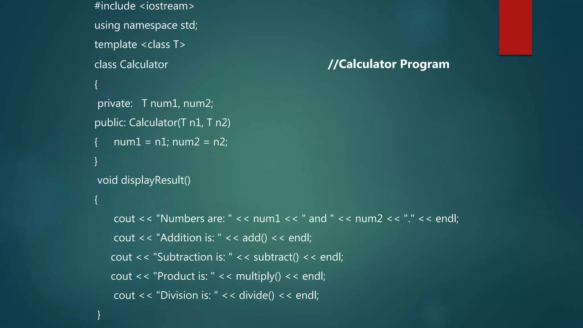 Polymorphism & Templates | PPTX
