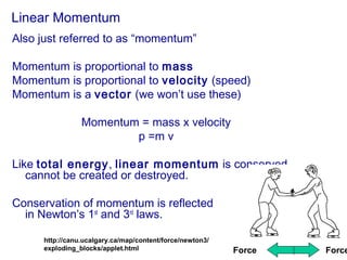 24 Apr 28 Newtons Laws, Linear Angular Momentum Presented | PPT