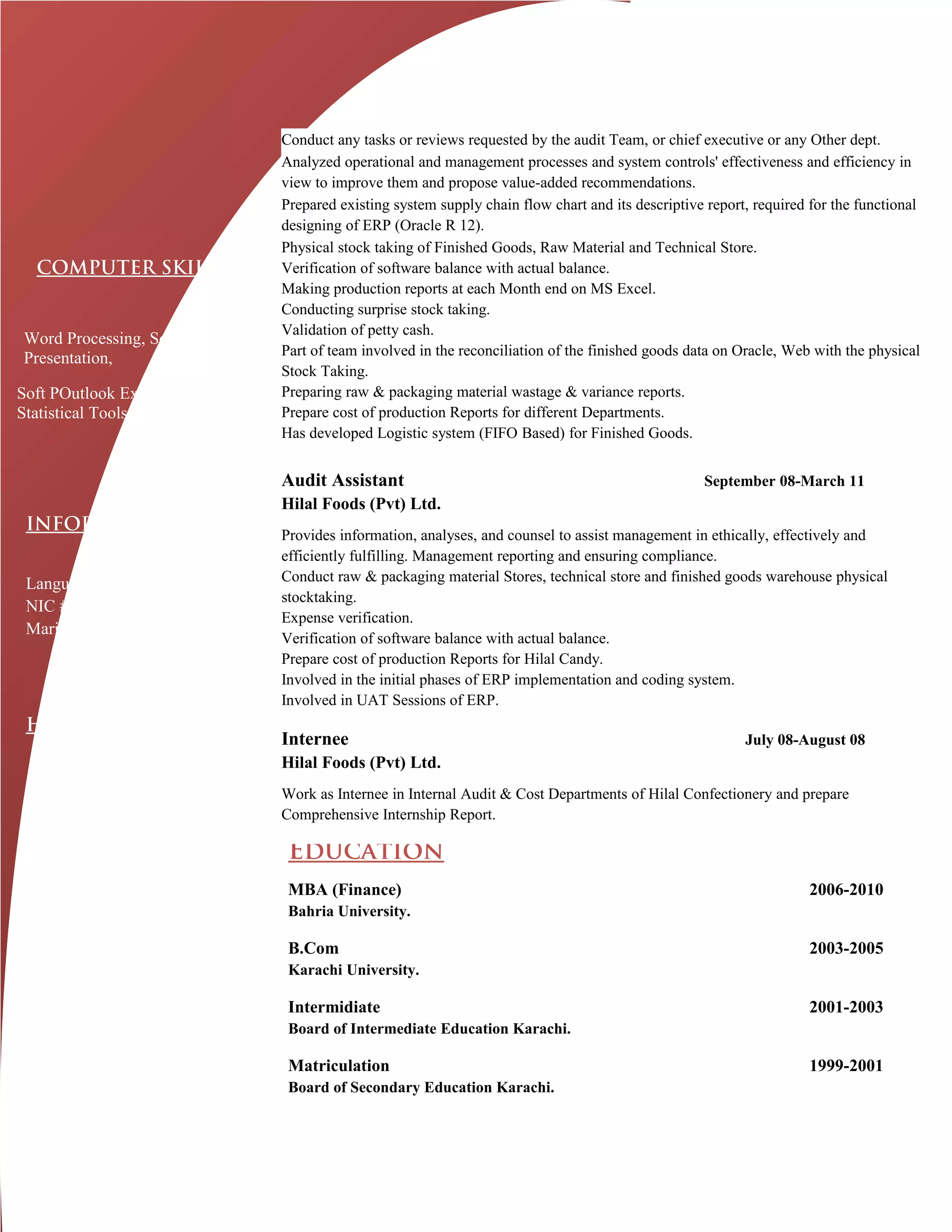 Updated CV WAQAS | PDF