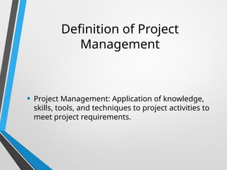 project life cycle in project management | PPTX