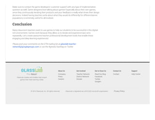 2014-GTN-Guide for Digital Games ...ssroom | GlassLab Games | PPT