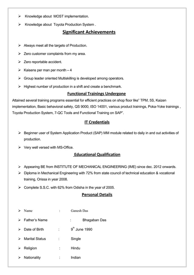 GANESH DAS.cv-3 | DOC