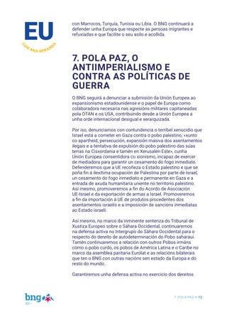 Programa BNG Elecciones Europeas para el 9J | PDF