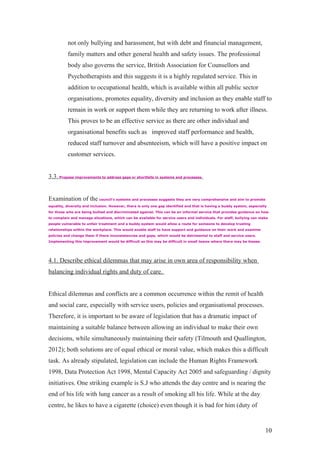 Unit 503 Equality and Diversity | DOC