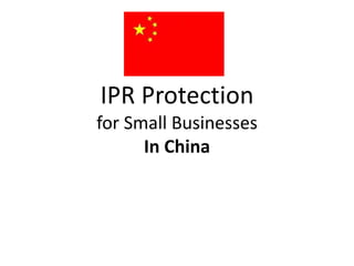 IPR Protection | PPT | Free Download