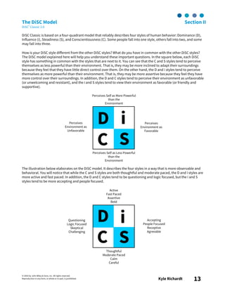 DiSC Personality Test - Results | PDF