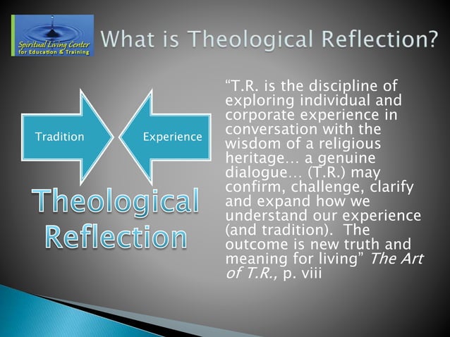 The Process of Theological Reflection | PPTX