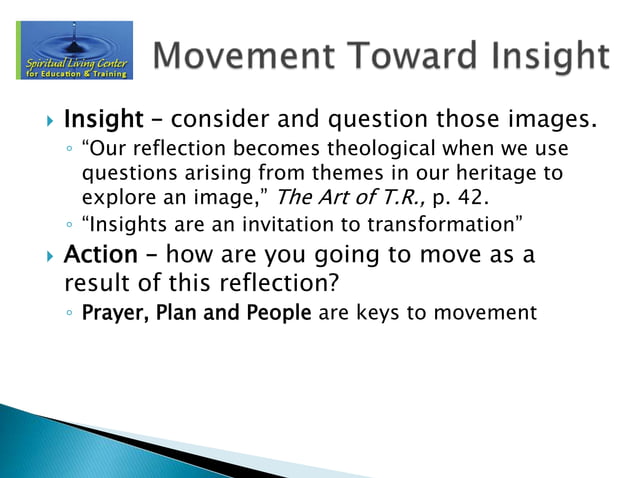 The Process of Theological Reflection | PPT
