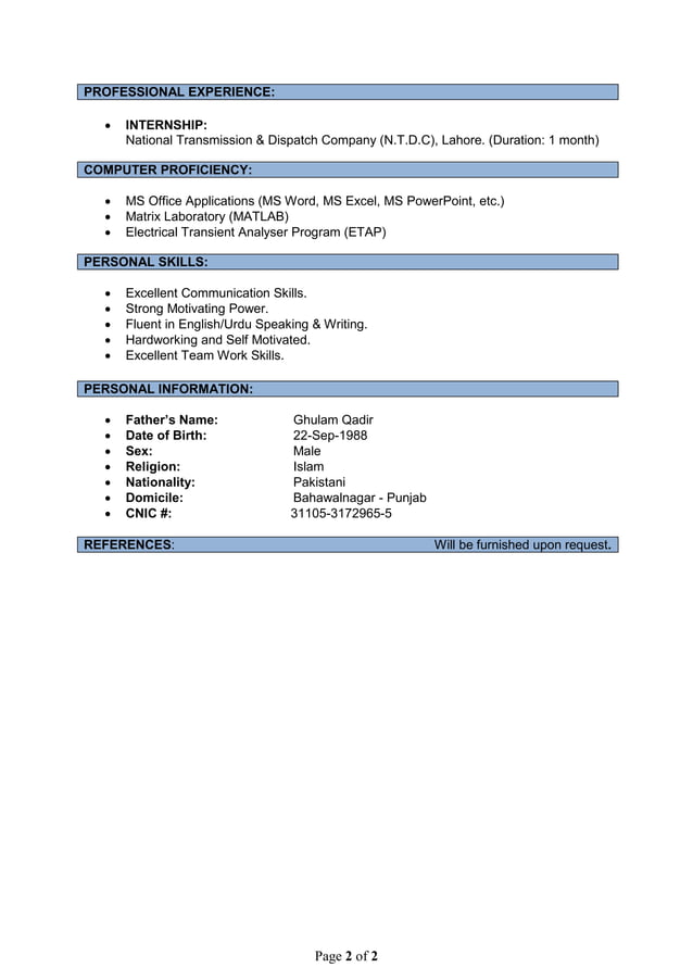 muhammad_tanveer | PDF | Technology & Computing