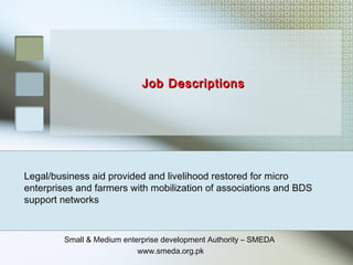 SMEDA ER Presentation | PPT