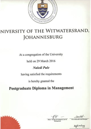 Post Graduate Certificate - Full | PDF