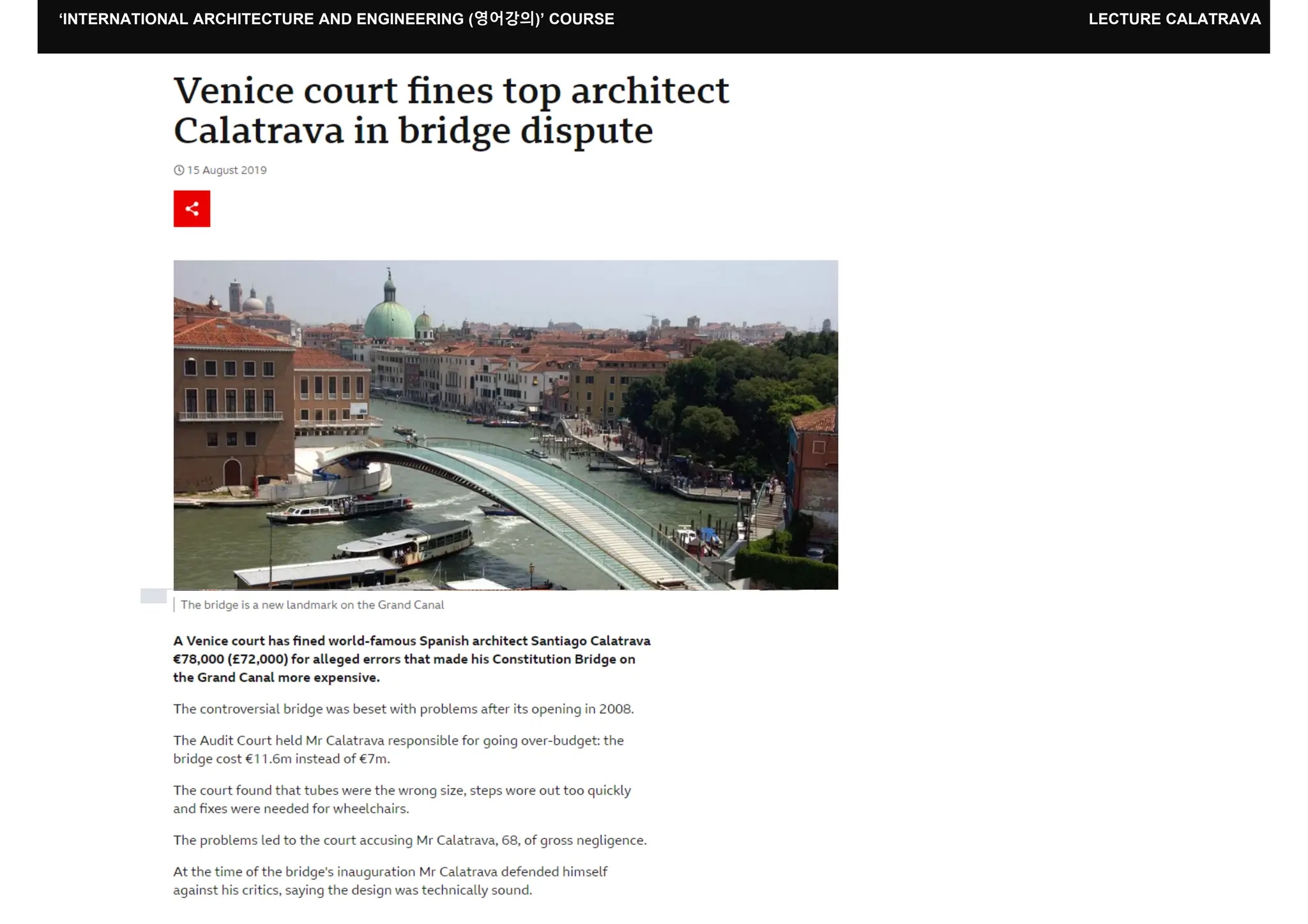 this is information you need about calatrava | PDF