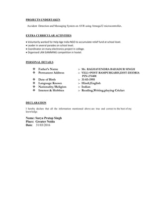 Standard_Resume | PDF