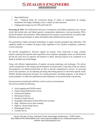 Zealous Engineers Company Profile - 2016 | PDF