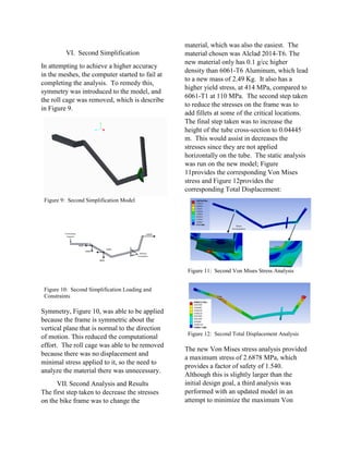 Stress Analysis on Human Powered Vehicle Frame | PDF | Cycling | Sports