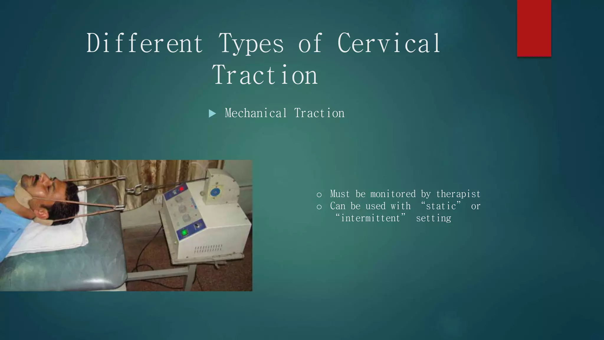 Cervical and Lumbar Traction | PPTX