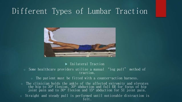 Cervical and Lumbar Traction | PPTX | Death, Injury, or Military ...