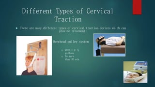Cervical and Lumbar Traction | PPTX