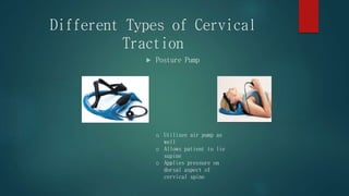 Cervical and Lumbar Traction | PPTX