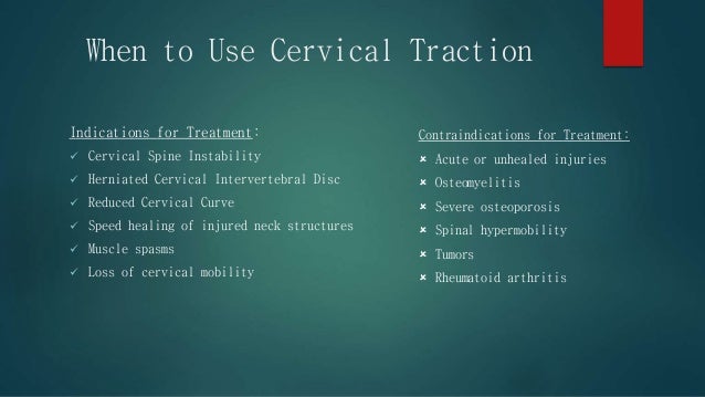 Cervical and Lumbar Traction