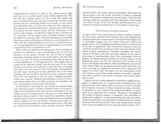 The Case for Party Loyalty | PPT