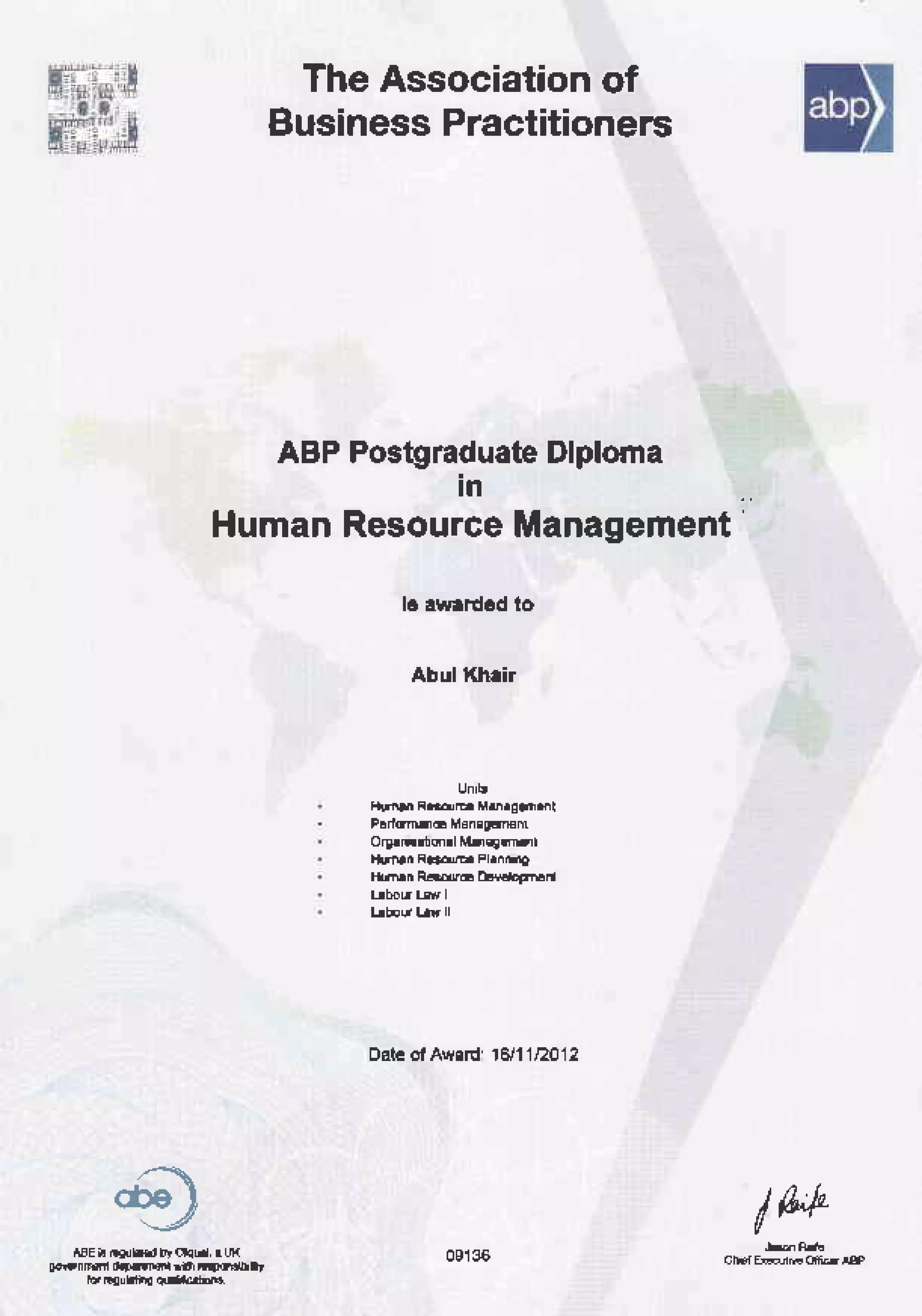 Certifiacet_ABP | PDF