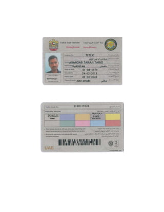 Driving License UAE (2023) | PDF