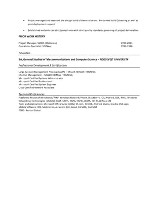 Phillip L Bloomfield RESUME 2015 | DOCX