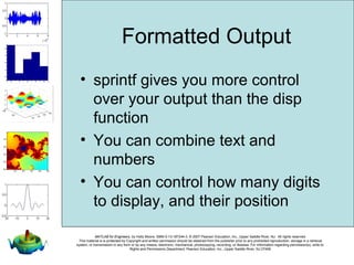 Chapter 7 - User Controlled Input and Output | PPT