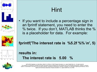 Chapter 7 - User Controlled Input and Output | PPT