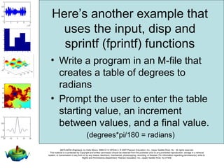 Chapter 7 - User Controlled Input and Output | PPT